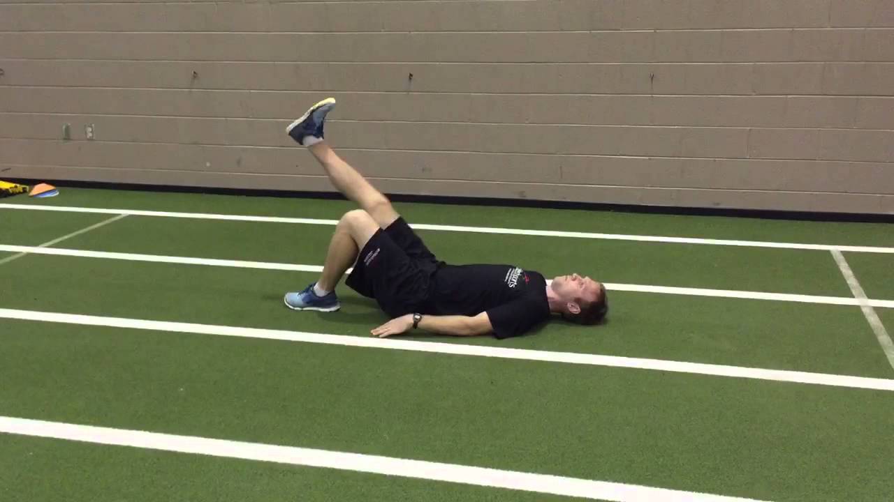 DL and SL Hip Bridge - YouTube