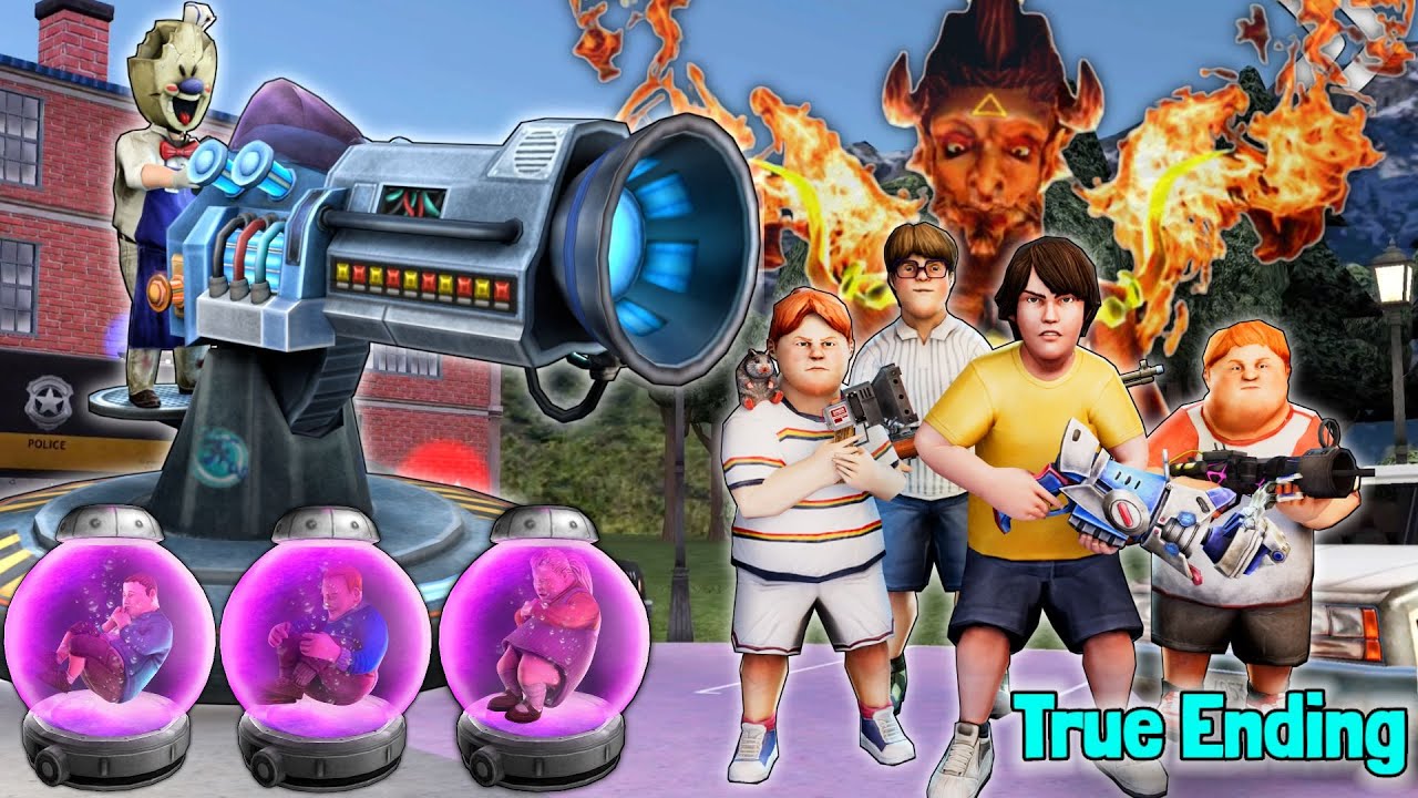 IceScream 8 New Update Full Gameplay | IceScream Face Revel | Rod Face ...