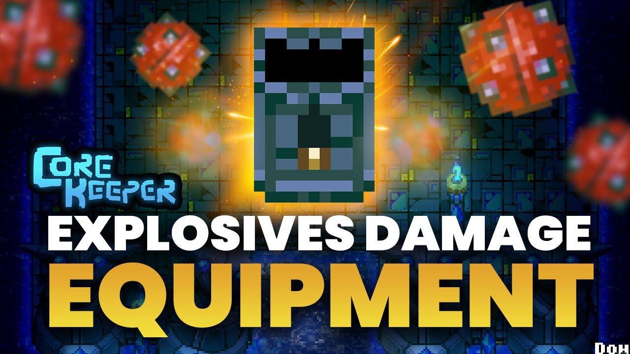 Core Keeper | How to get explosives damage effects equipment (SUNKEN ...