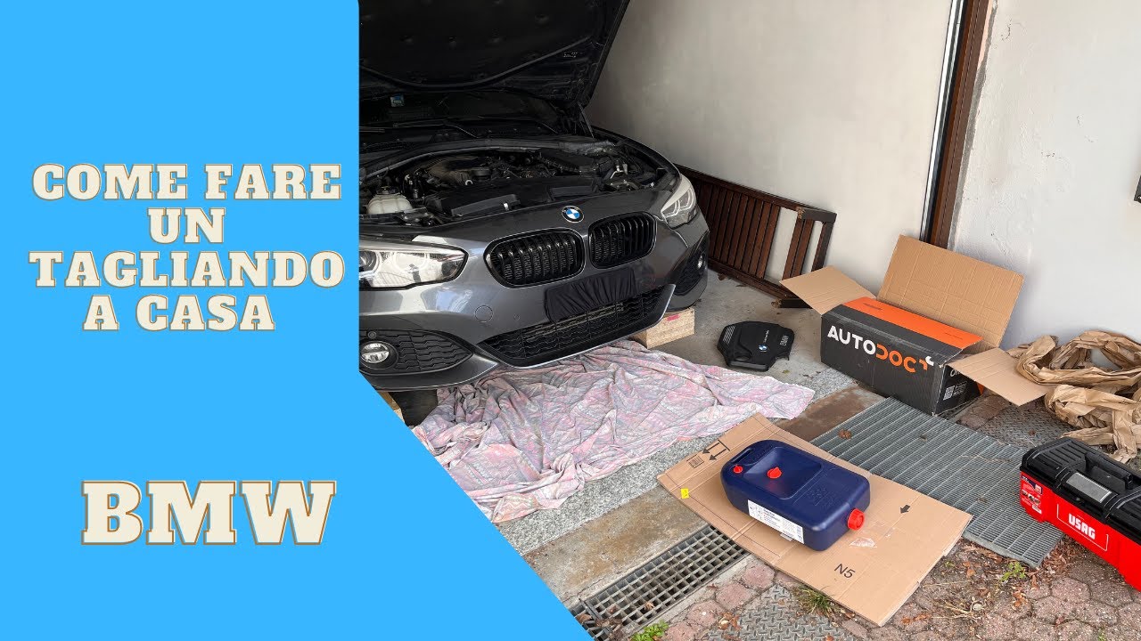 Addio Meccanico - Tutorial Tagliando fatto in casa (BMW) - YouTube