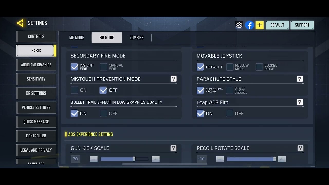 New basic sensitivity#new update#codm - YouTube