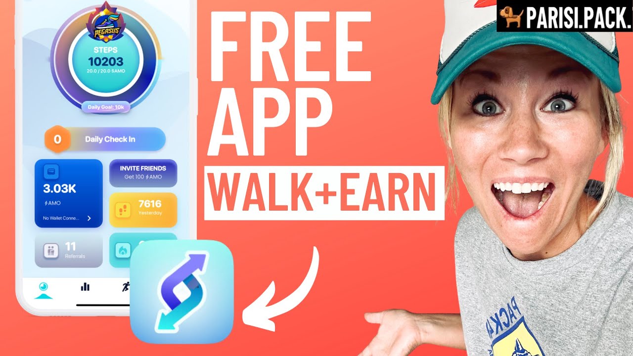 AMINO MOVE APP | Walk and Earn AMO Coin - YouTube