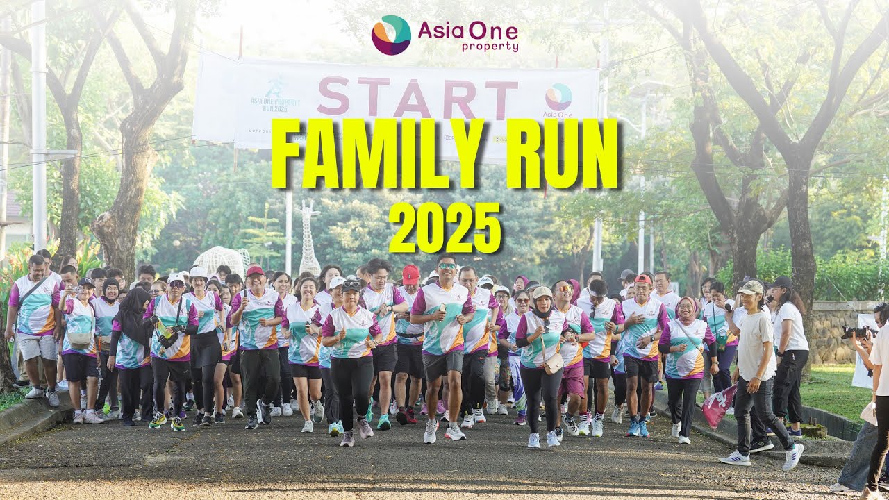 Asia One Property Family Run 2025 #SemangatSatuLangkah - YouTube