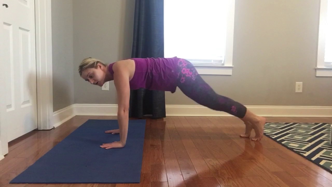 Push-ups with Mountain Climber - YouTube