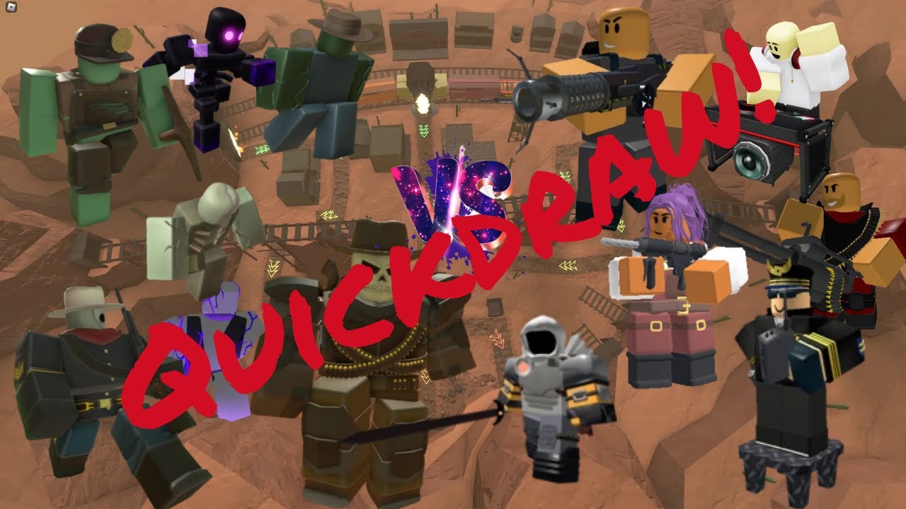 Badlands II! (QUICKDRAW!!) (ROBLOX) Tower Defense Simulator ...