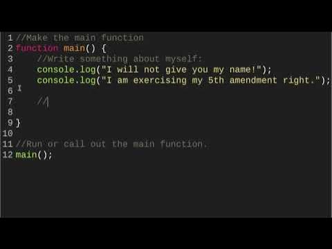 Introduce Yourself (Game Development/Design Unit 2 Lesson 2.3 - Coding and Java Script) - YouTube