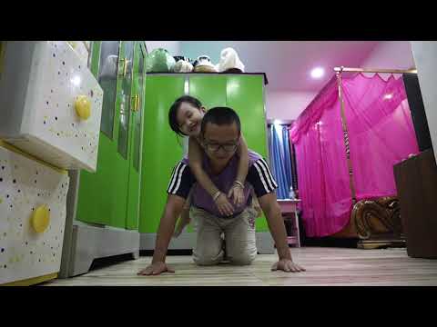 A Day with my darling prince and princess ( Push Up Exercise) - YouTube