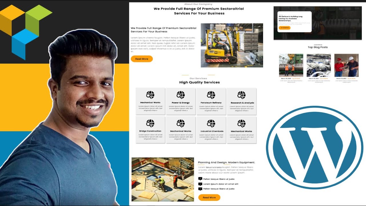 Episode 2 - Wp Bakery plugin tutorial Design Home Page Tutorial - YouTube