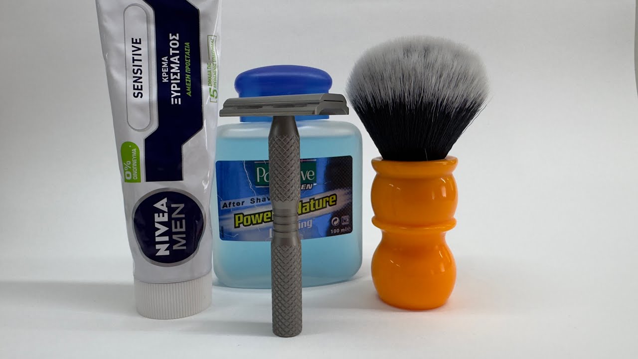 🫧Yaqi Ghost Titanium🫧Nivea Men Sensitiv Shaving Cream🫧Palmolive Power ...
