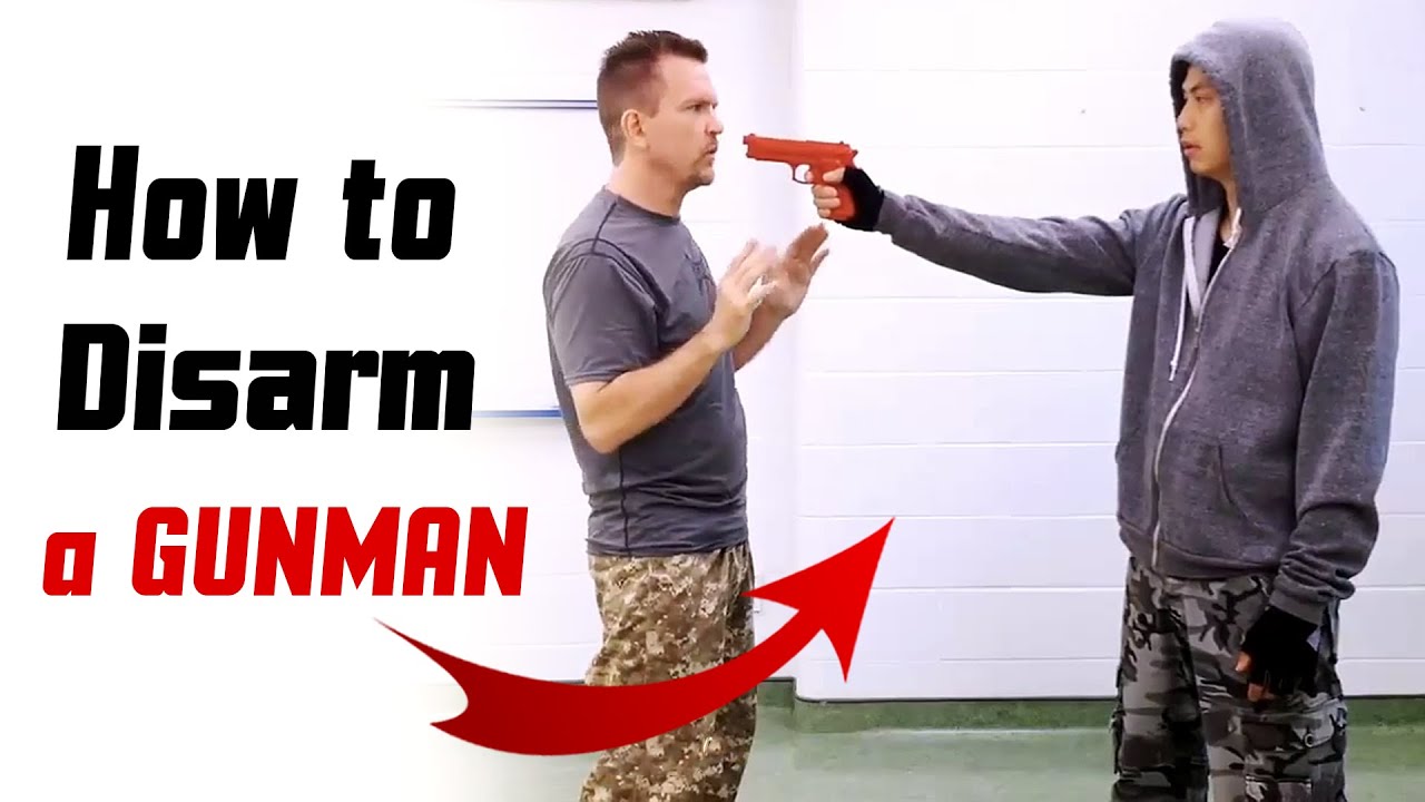 Best Krav Maga Gun Defense - How to Disarm a Gunman [GN2] - YouTube
