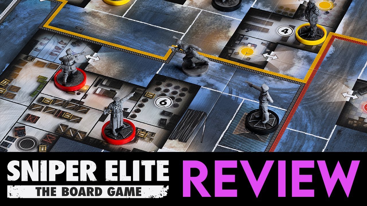 Sniper Elite: The Board Game Review - YouTube