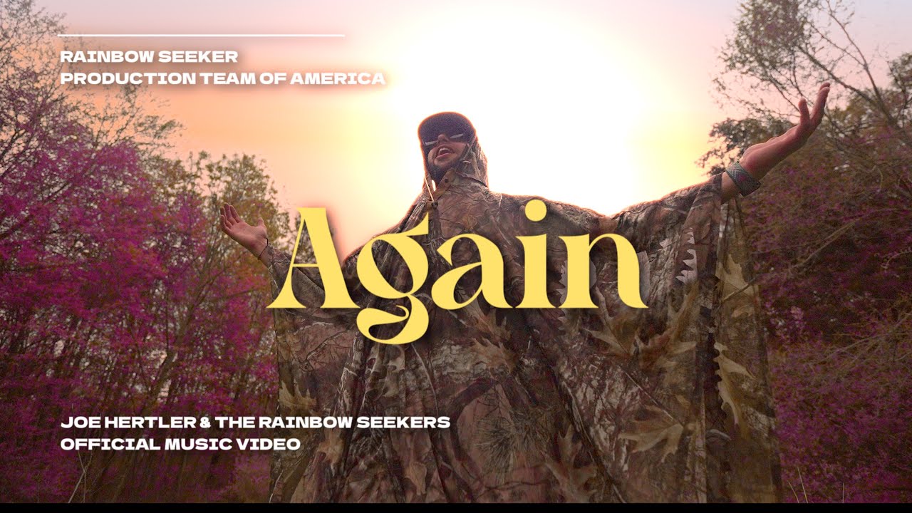 Joe Hertler & The Rainbow Seekers "Again" Cat Camping Music Video ...