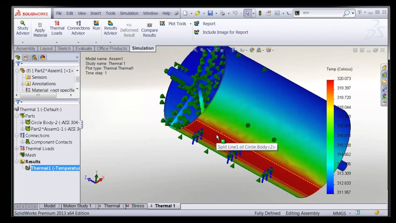 Thermal Static Test - YouTube