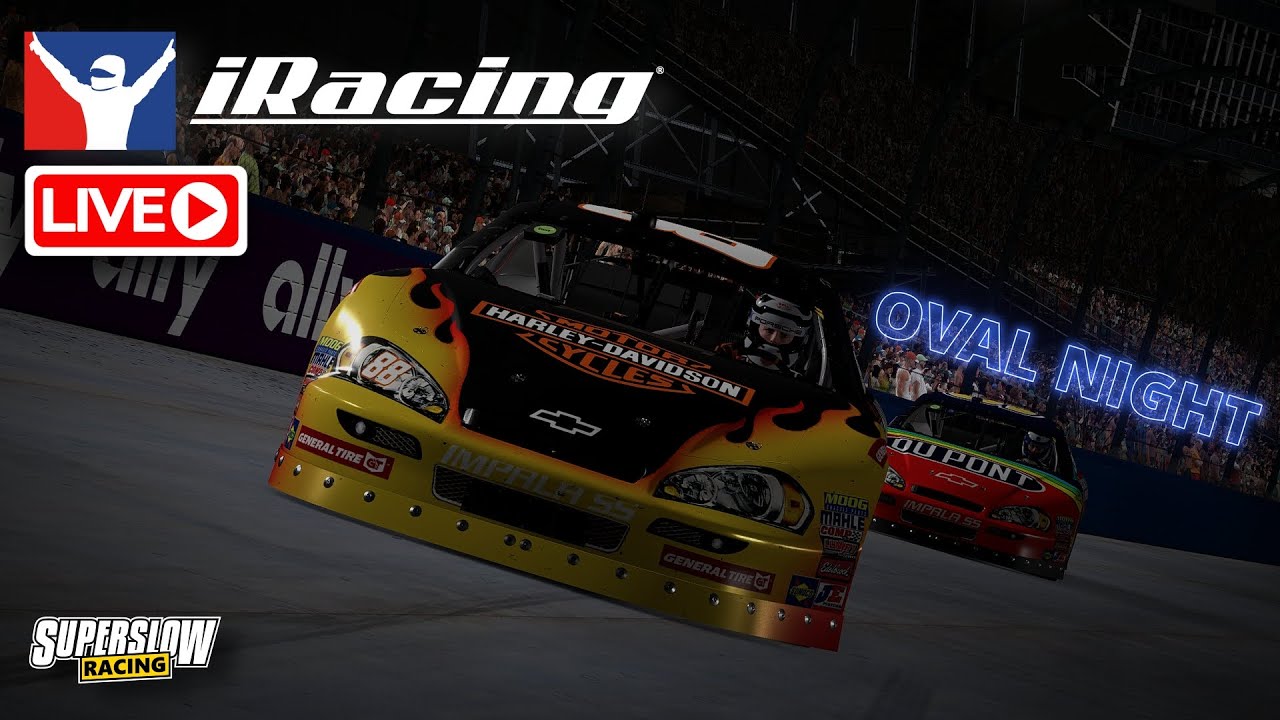 Superslow does Ovals - iRacing NASCAR Gen 4 Cup - YouTube