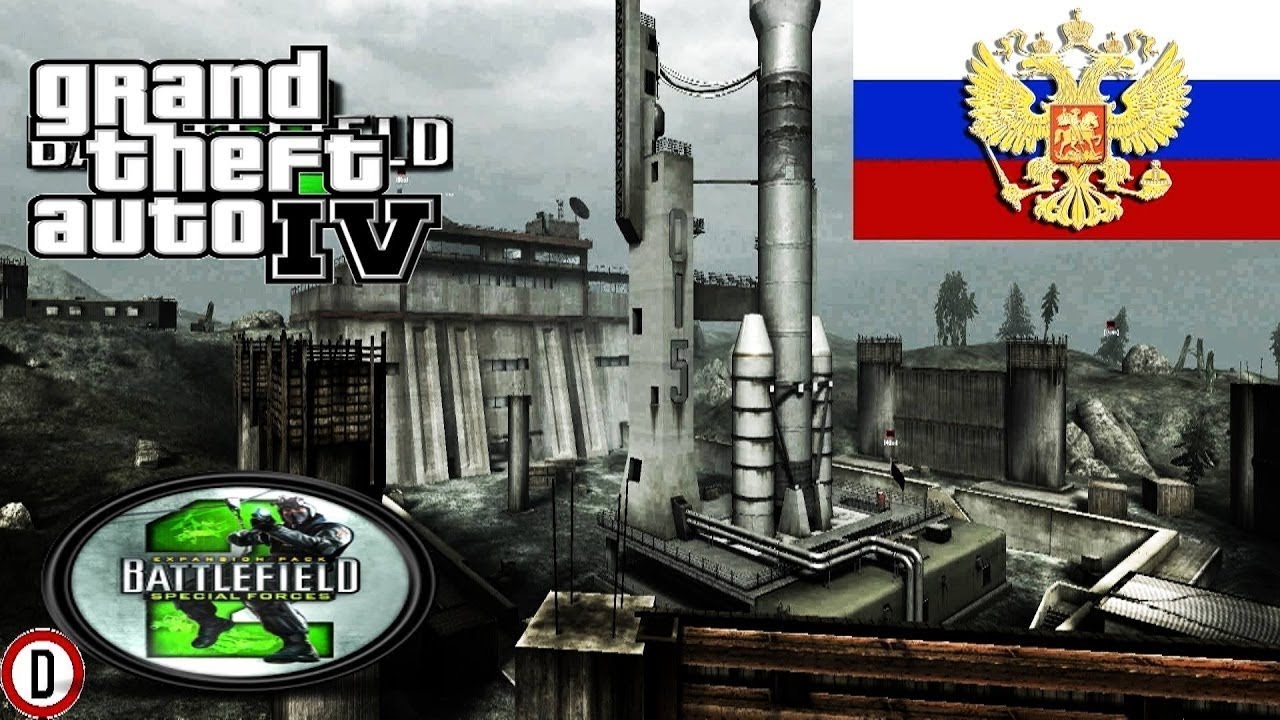 BF2 Special Forces Russia 64 Map Missle Military Base The Surge vs 100 ...