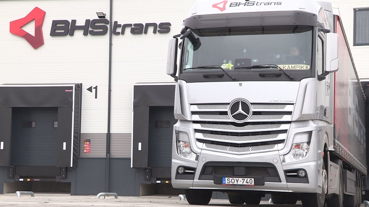 Átadták a BHS Trans keszthelyi logisztikai központját - YouTube