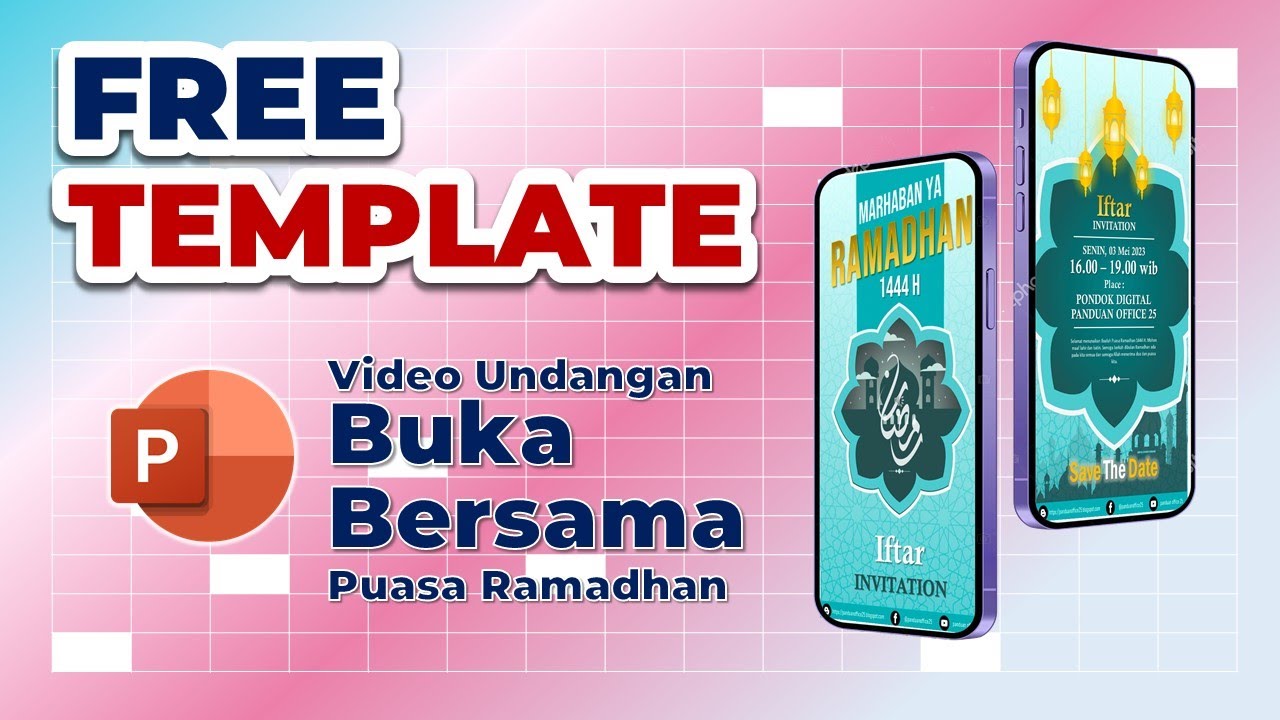 Free Powerpoint Template : PPT Undangan Bukber 2023 - YouTube