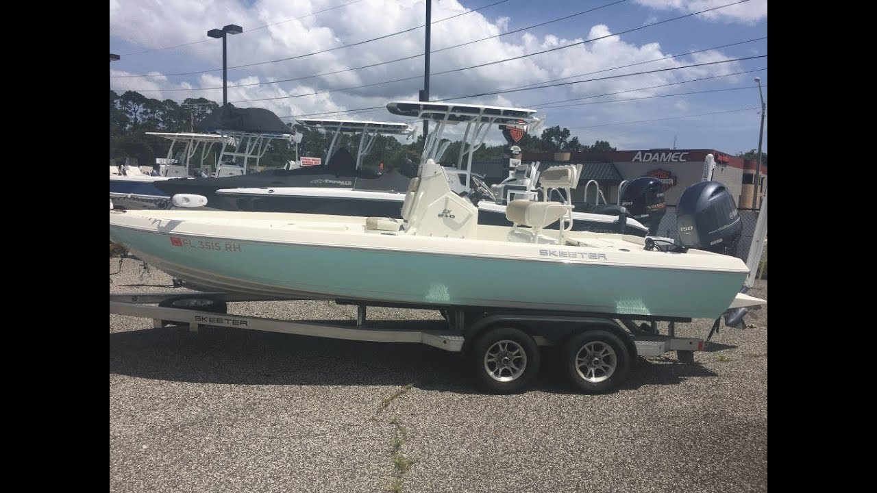 2017 Skeeter SX210 Center Console Bay Boat Used - For Sale Jacksonville ...