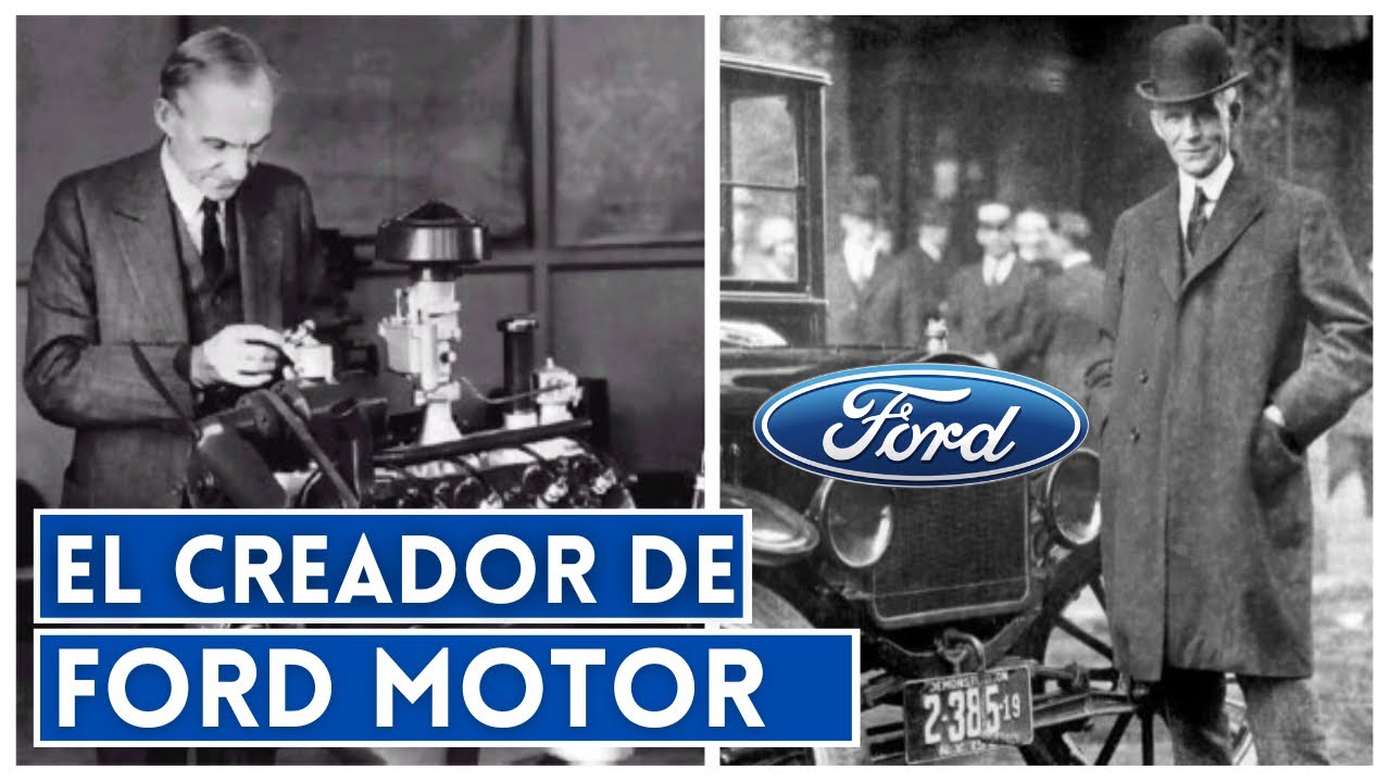 🚘Historia de Henry Ford - El hombre que revolucionó la industria ...