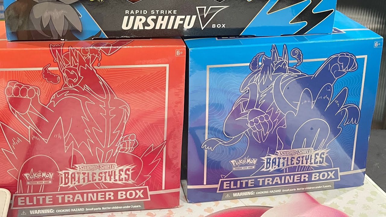 Pokémon TCG Battle Style Elite Training Box - YouTube