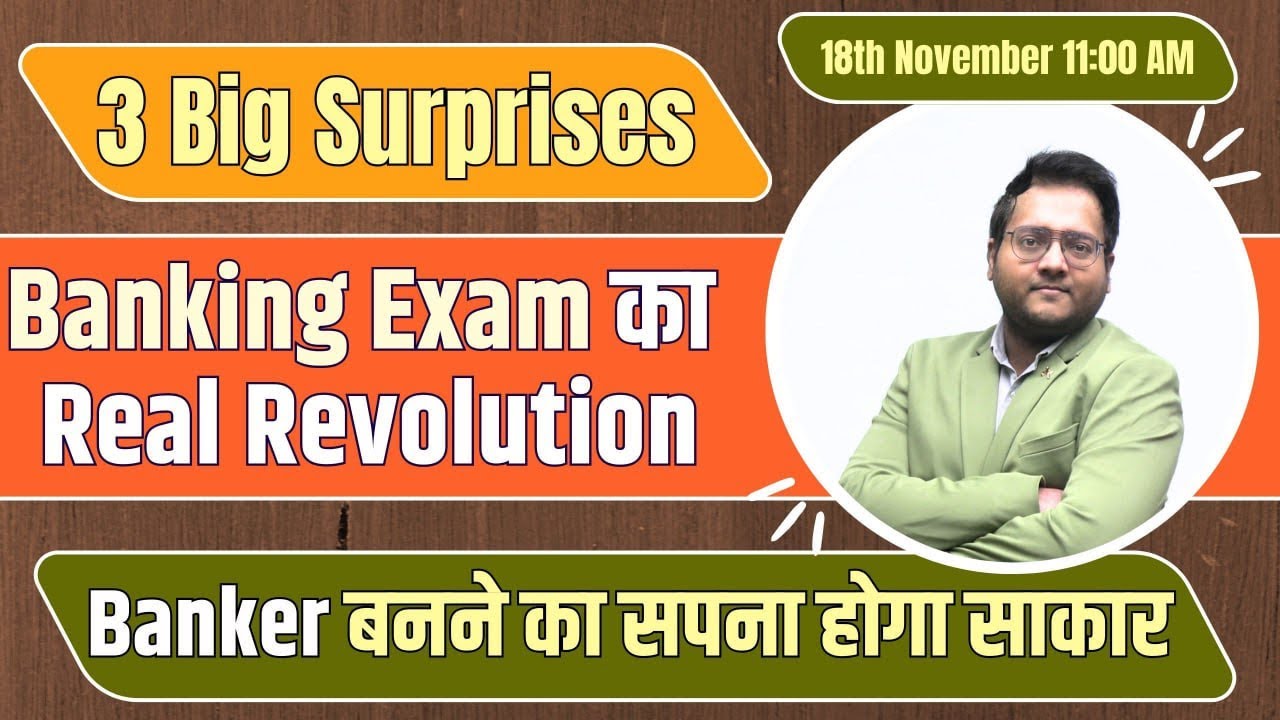Biggest Surprises by Harshal Sir | Learning Capsules 3 Big Surprises | Bank Exams 2024 ...