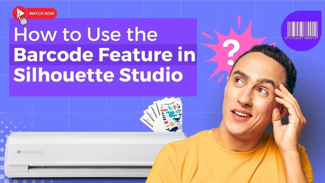 How to Use the Barcode in Silhouette Studio (Easy Guide) #howto # ...