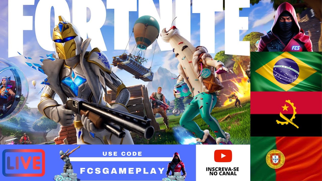 FORTNITE let's go - USE CODE: FCS GAMEPLAY #shorts - YouTube