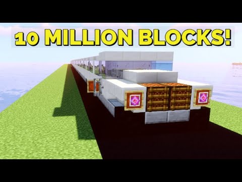 We Built the Longest Limo In Minecraft History! - YouTube