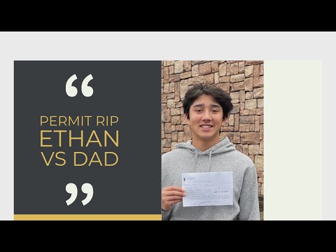 Ethan Passed his Permit Test! Box 📦Battle vs Dad 👨 - YouTube