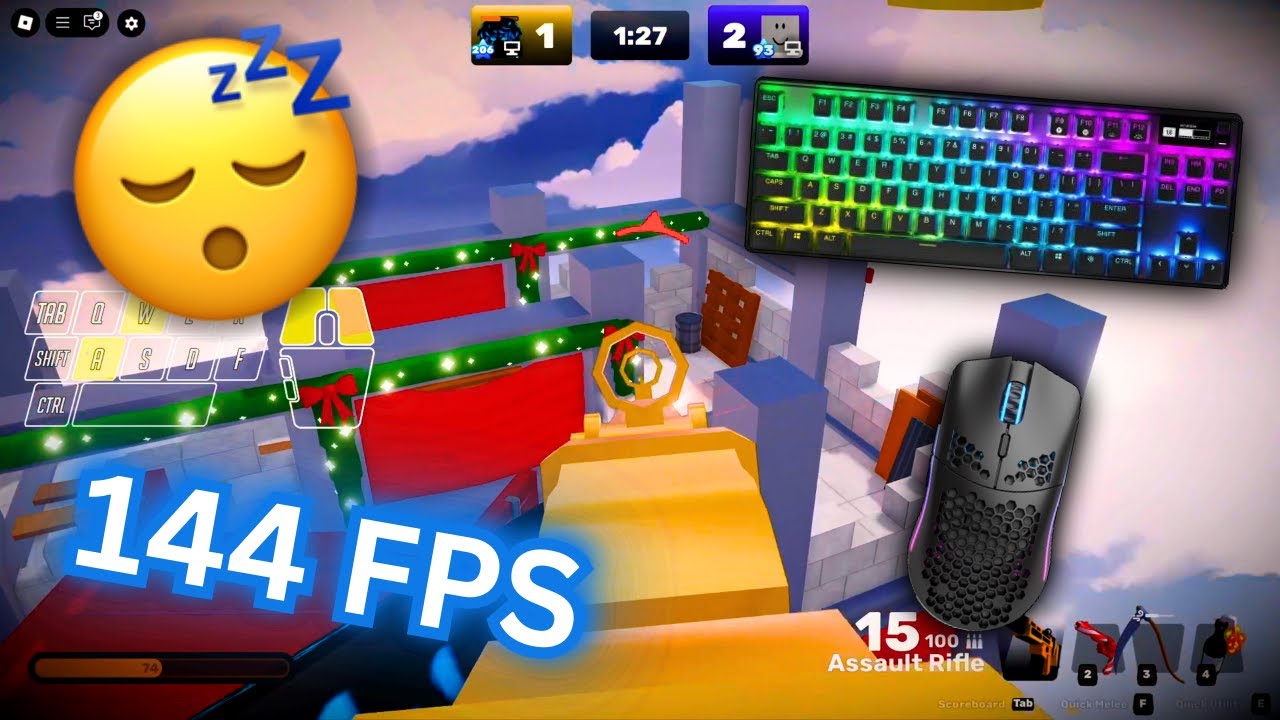 Rivals 1v1 Gameplay │1080P - 144 FPS │Keyboard & Mouse Overlay - YouTube