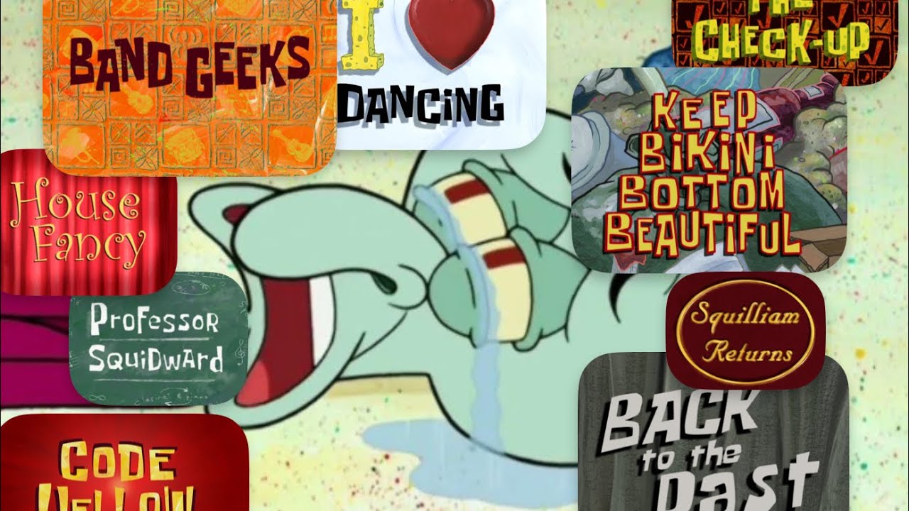 Every time squilliam fancyson is in an episode - YouTube