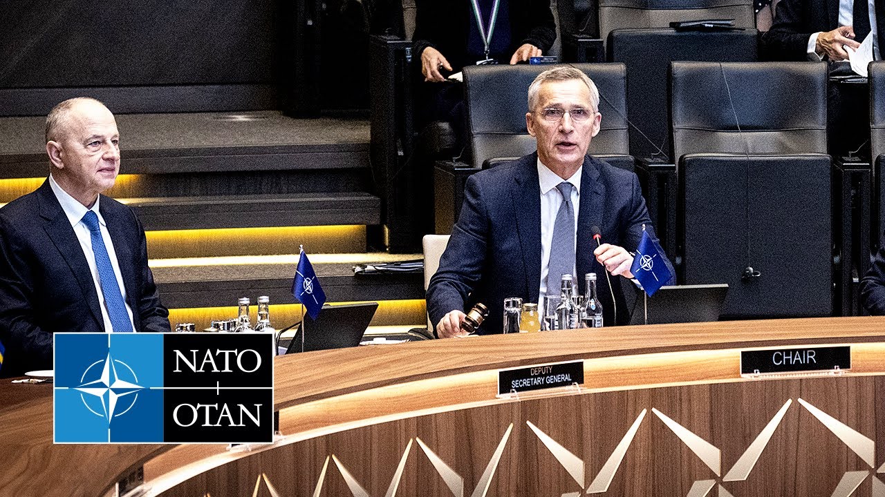 NATO Secretary General, North Atlantic Council at Defence Ministers ...