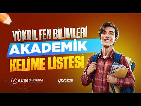 YÖKDİL Fen Bilimleri Önemli Kelime Çalışmaları