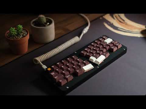 Acrylic Prime_E | c3 Tangerine v2 (62g) | Typing Sound Test - YouTube