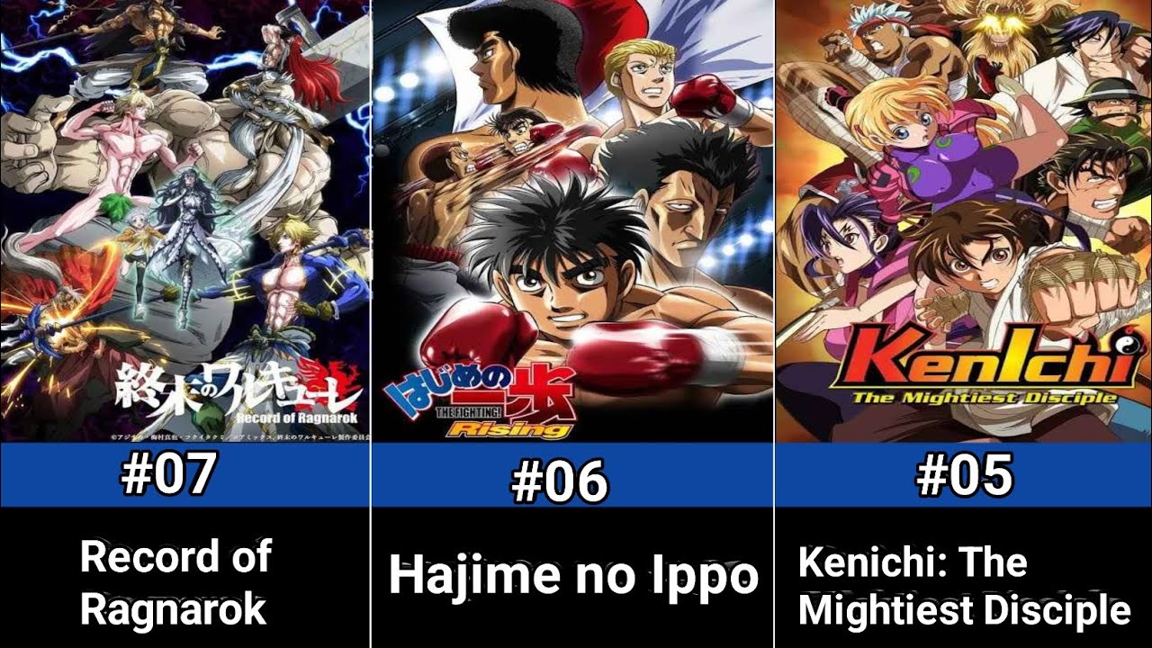 The 10 BEST Martial Arts Anime To Watch - YouTube