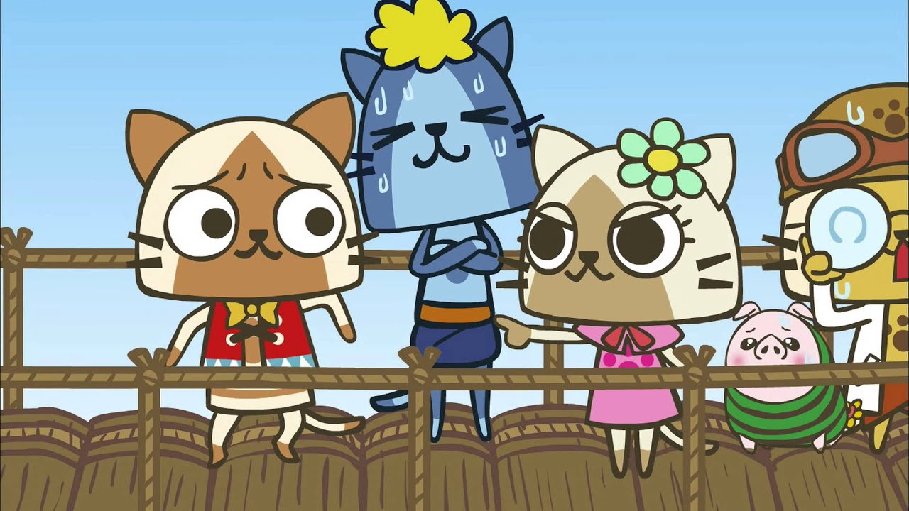Monster Hunter Anime Cat Monster Hunter Fox Cat Lynian Mascot Key
