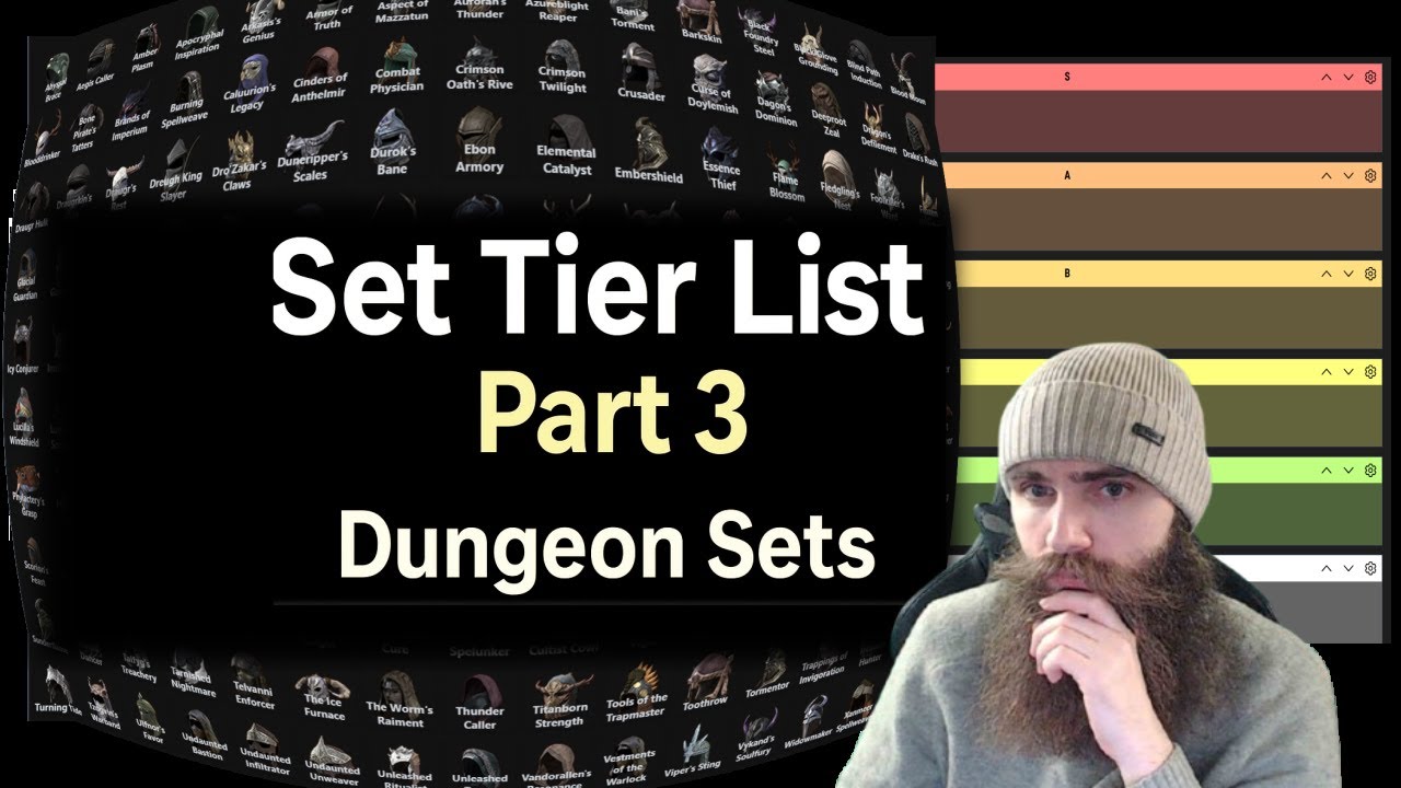 Set Tier List (PvP) 2025 - Part 3 (Dungeon Sets) - YouTube