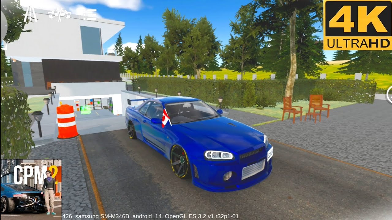 1500HP || SKYLINE GTR 334 IN CPM2 4K GAMEPLAY CAR PARKING MULTIPLAYER 2 ...
