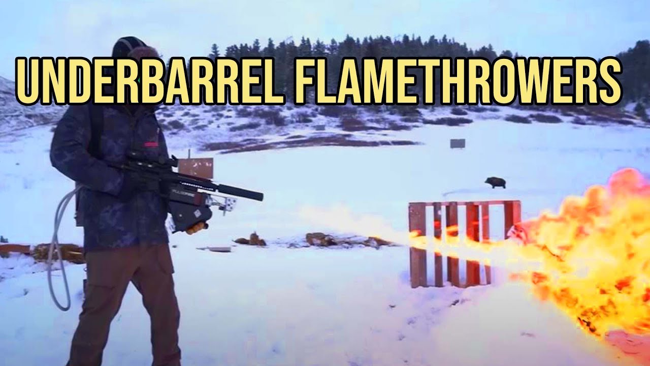 Underbarrel Flamethrowers - YouTube