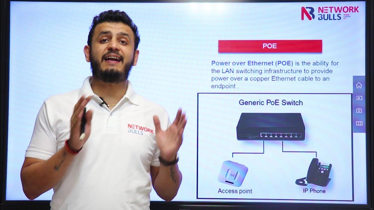 CCNA 200 - 301 - Lesson - 37: Understanding Power over Ethernet (PoE) - YouTube