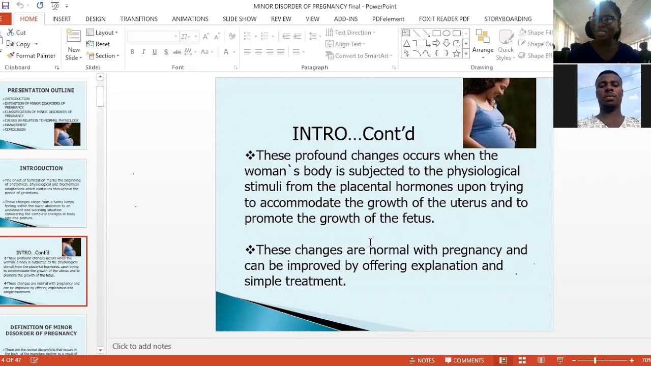 Minor Disorders of Pregnancy 1 - YouTube