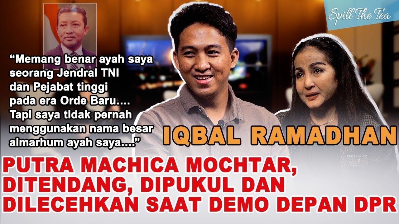 Iqbal Ramadhan, putra Machica Mochtar pilih bela rakyat kecil daripada kerja di Corporat - YouTube