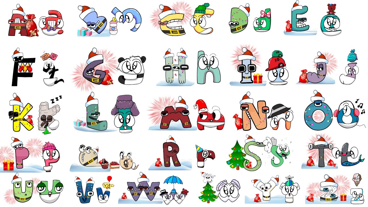 New Ultimate Alphabet Lore Compilation New Year & Cute - YouTube