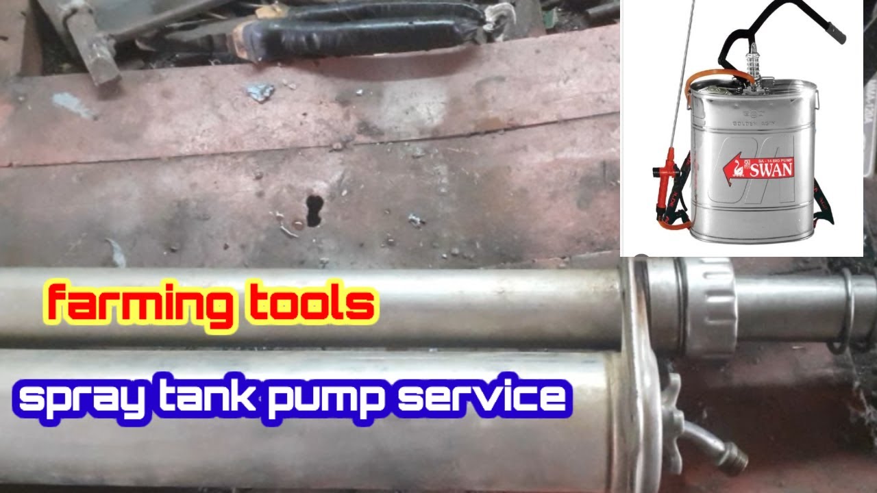 servis tanki semprot hama spray tank service - YouTube