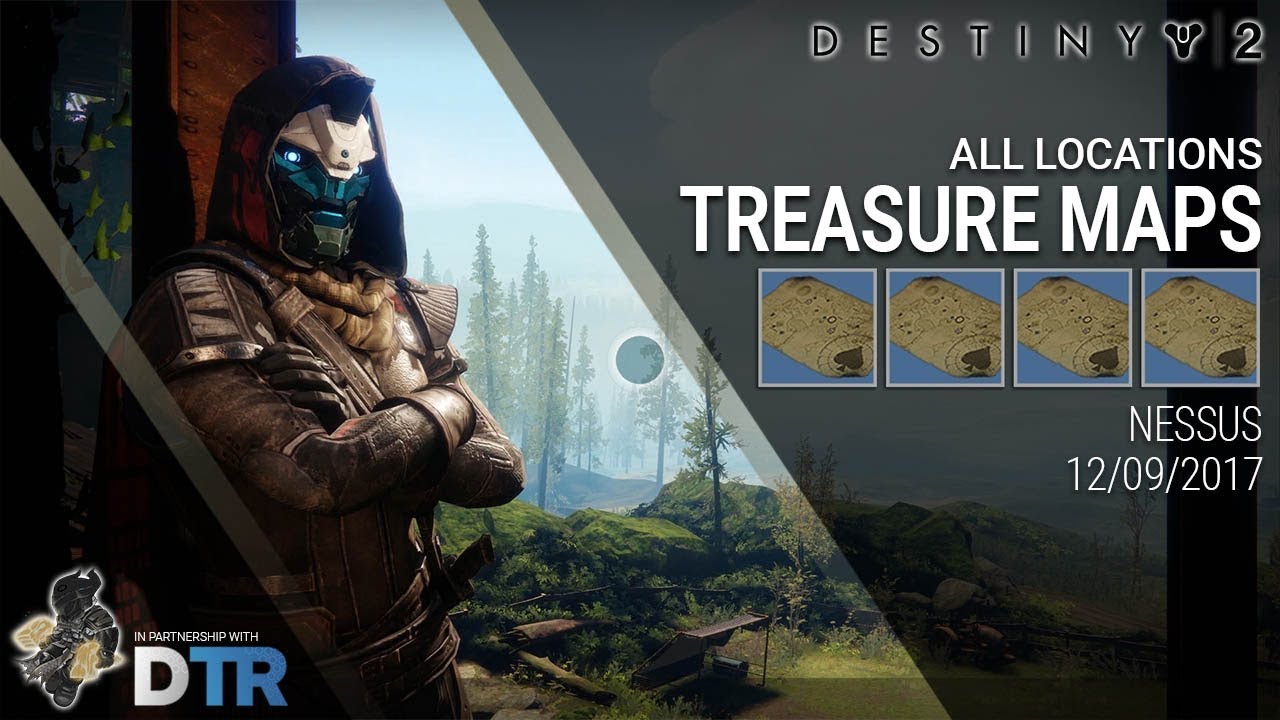 Destiny 2 All Cayde Treasure Chests Nessus Locations - YouTube