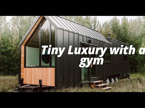 Luxury Tiny Home with Yoga Studio & Micro-Gym | The Trahan by Fritz Tiny Home