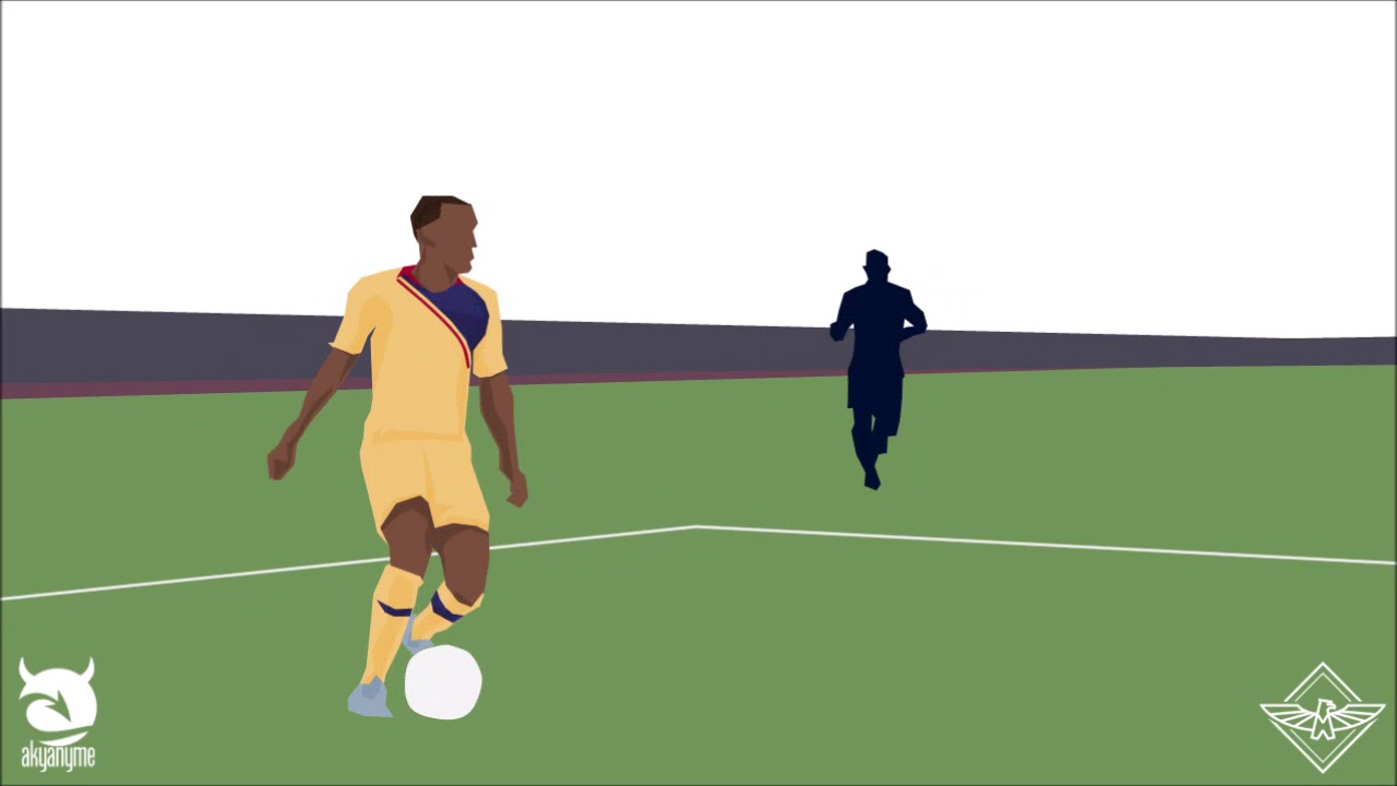 Renato Ibarra pase a Roger animado - YouTube