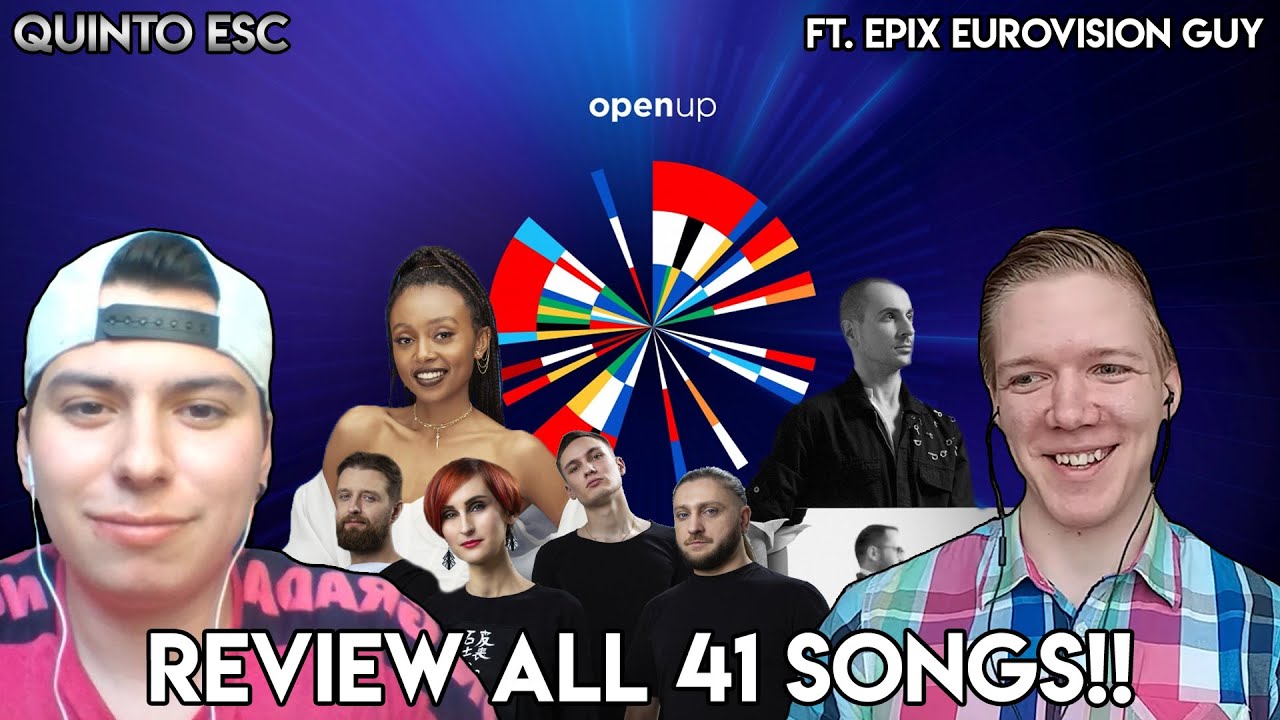 Eurovision 2020 - Review Of ALL 41 Songs - Ft. Epix Eurovision Guy ...