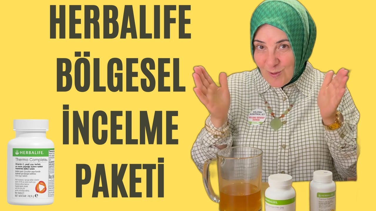 HERBALIFE BÖLGESEL İNCELME PAKETİ İNCELEMESİ | HERBALIFE SHAKE, ÇAY VE ...