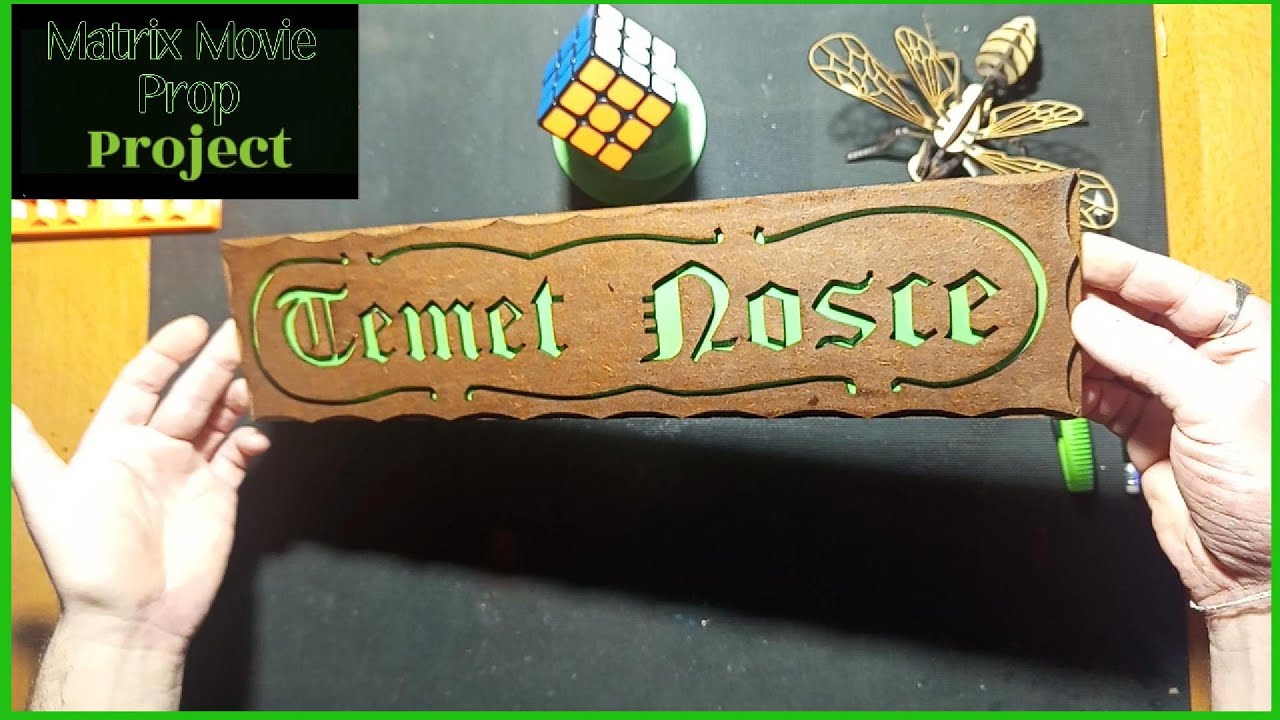 Matrix Movie Prop Project - YouTube